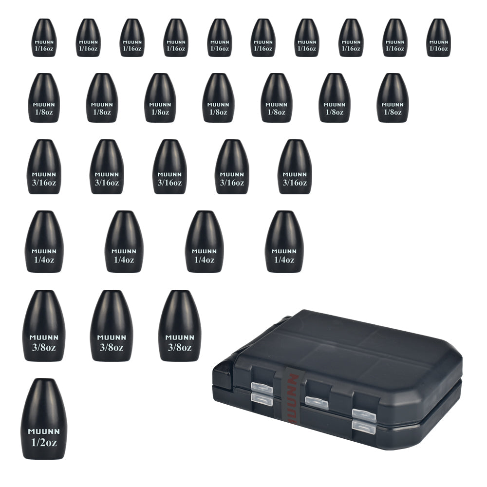 Tungsten Weights Kits – MUUNN FISHING TACKLE